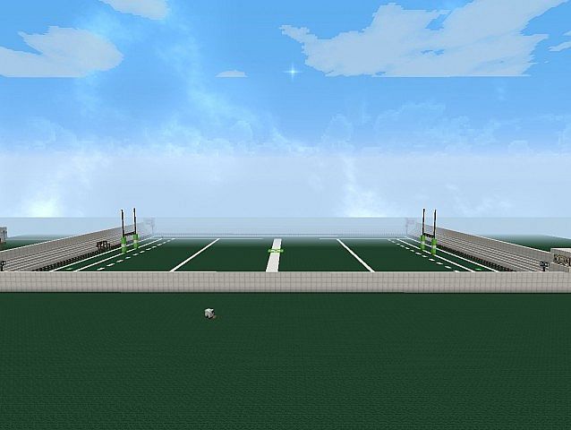 Rugby Stadium Minecraft Map