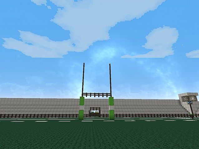 Rugby Stadium Minecraft Map