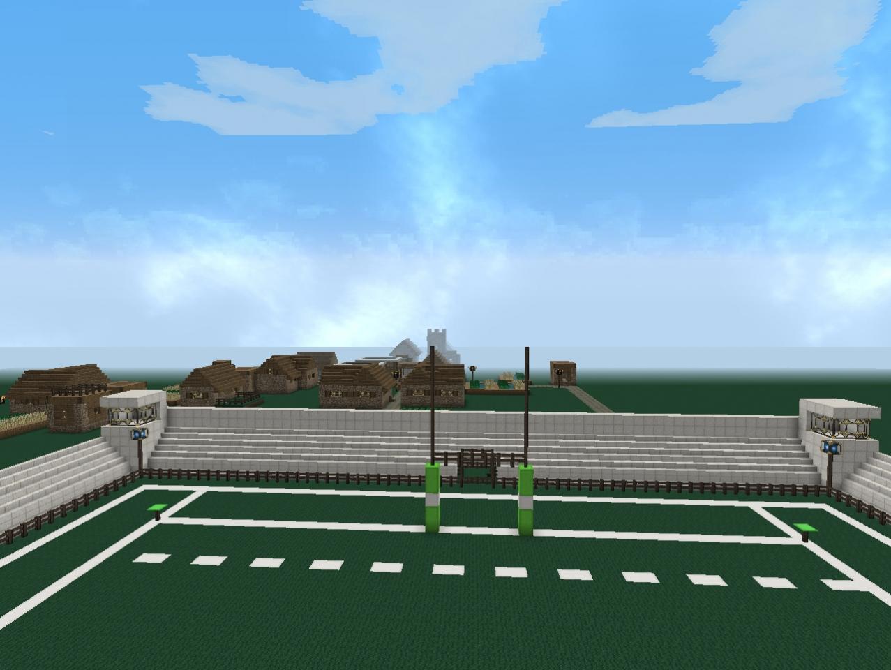 Rugby Stadium Minecraft Map