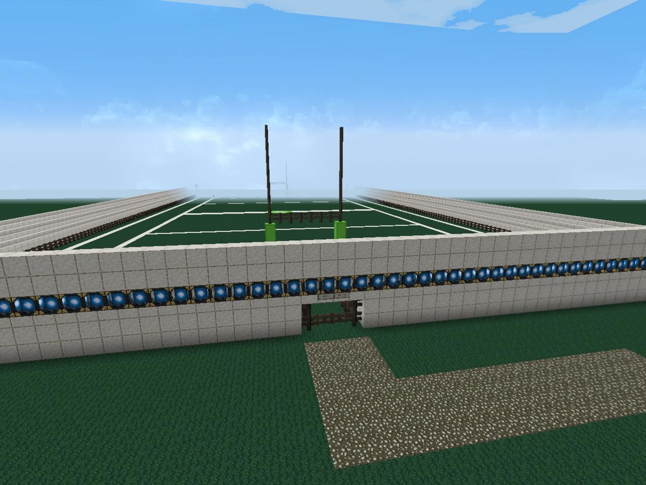Rugby Stadium Minecraft Map