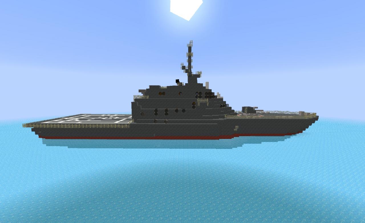 USS Freedom LCS-1 Minecraft Map