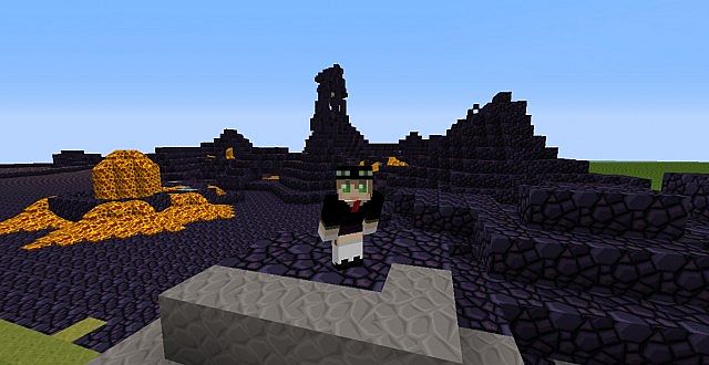 Obsidian Biome Minecraft Map