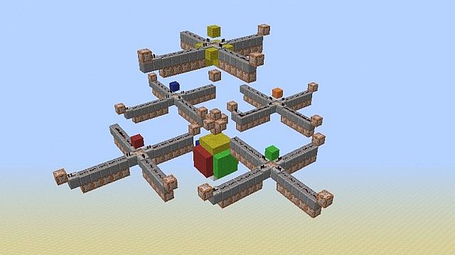 Working 3x3x3 Rubik's Cube (For Minecraft 1.8 Snapshot) [10 Subscriber ...