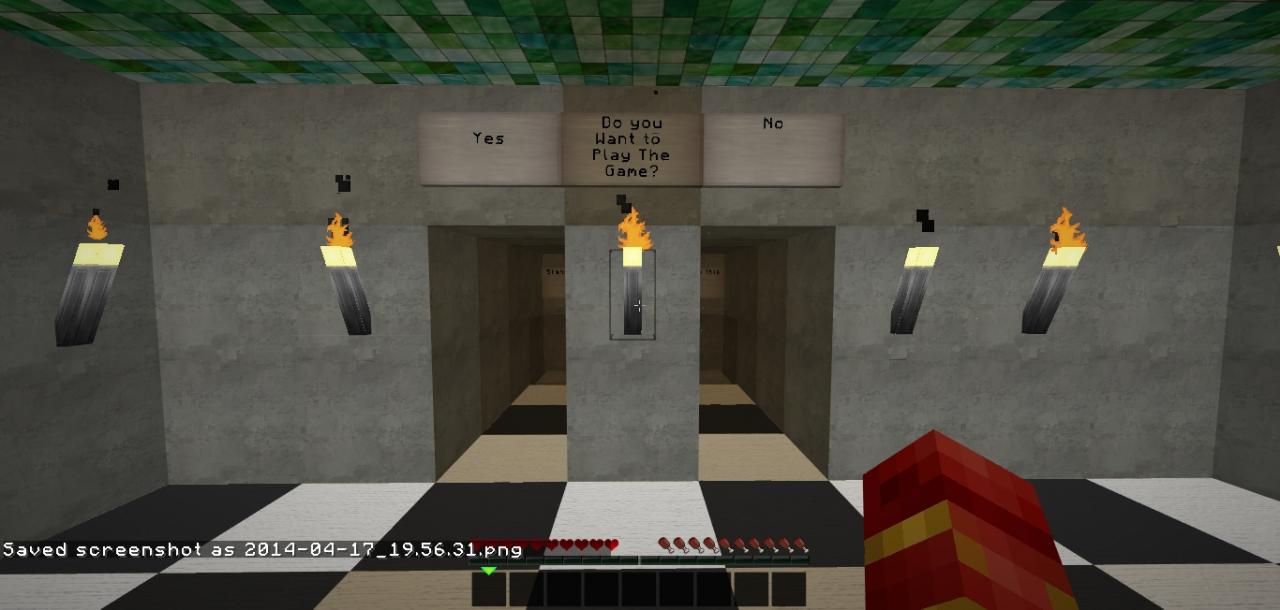 Minecraft Quiz - Test Your Brain Minecraft Map