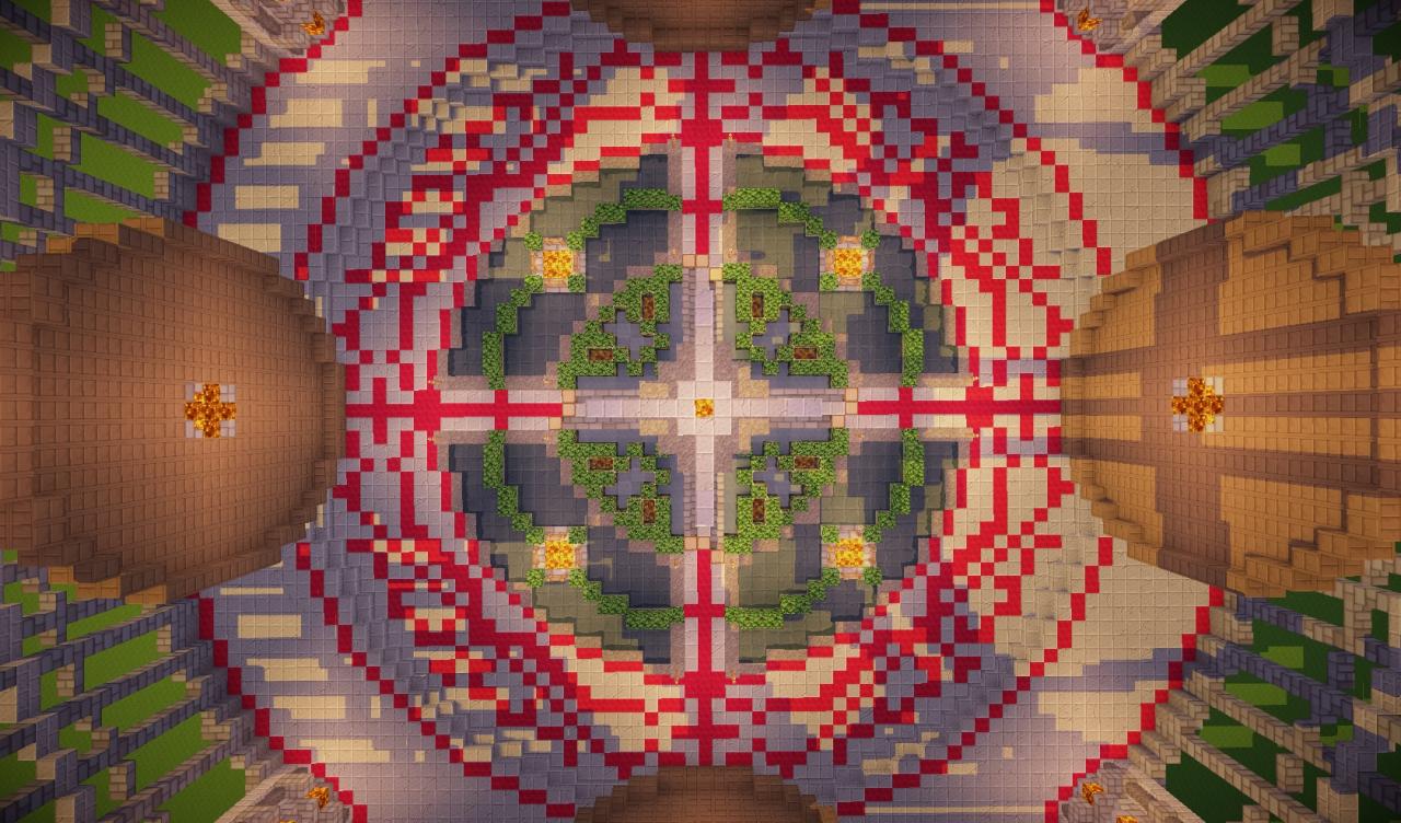 Medieval | Hub Style Spawn [Schematic and World Save] Minecraft Map