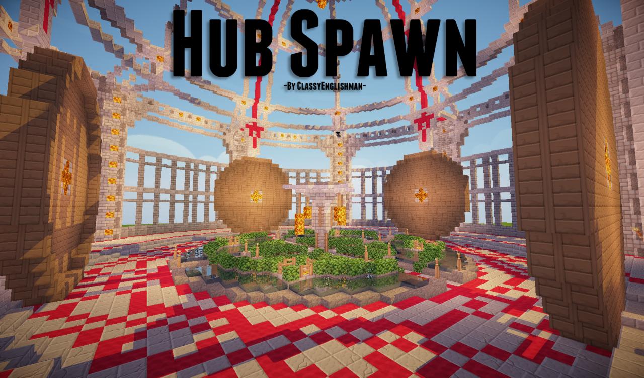 Medieval | Hub Style Spawn [Schematic and World Save] Minecraft Map