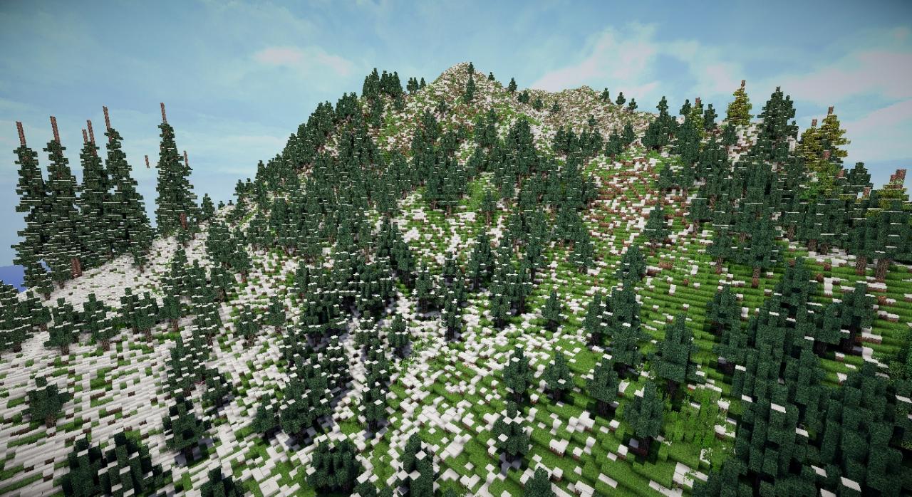 Veroc (World Painter terrain) Minecraft Map