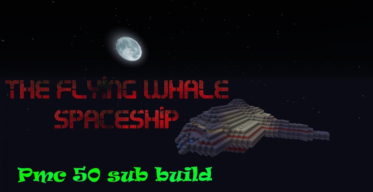 The Flying Whale [50 Sub build] Minecraft Map