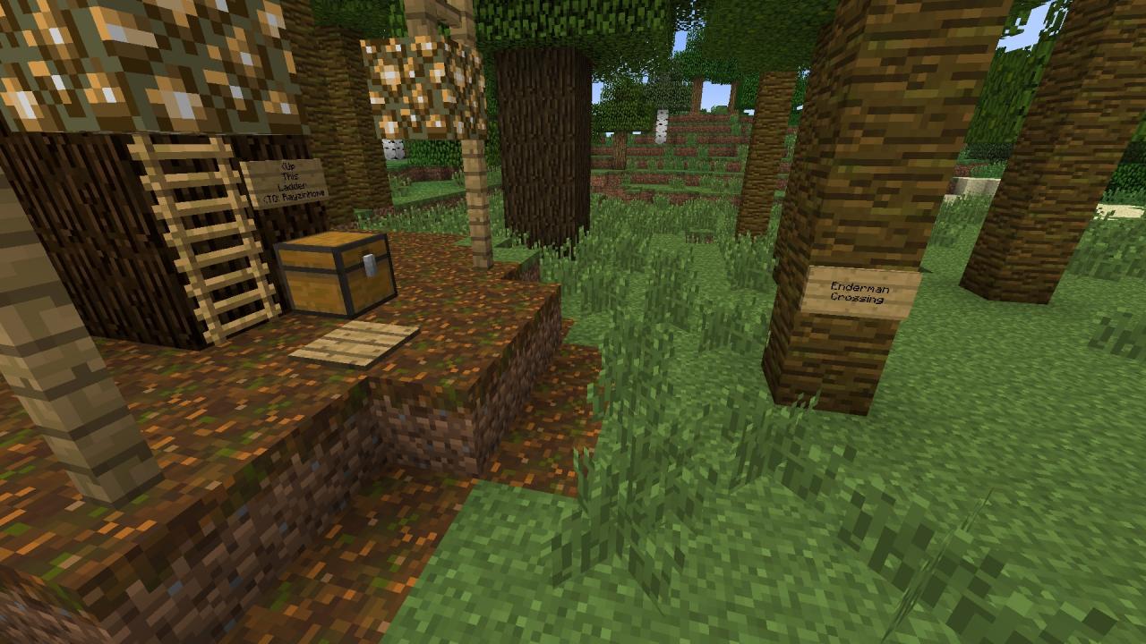 The Forest!! Minecraft Map
