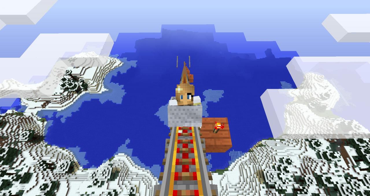 RollerCoaster-Kram Minecraft Map