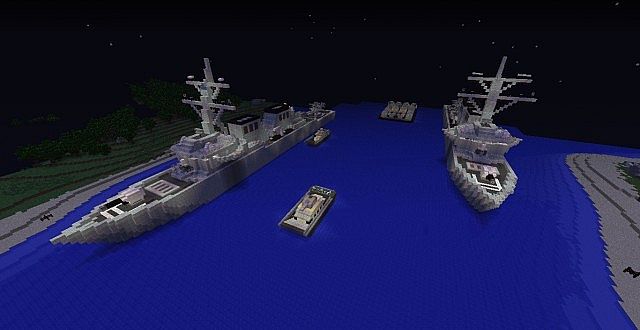 Base Militaire (Custom island) Minecraft Map