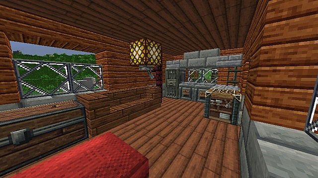 Small Wooden Cottage With Barn Minecraft Map