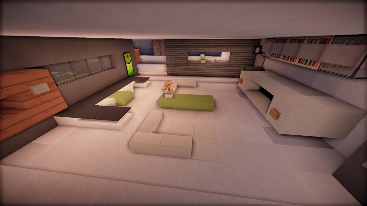 Echo-Modern Minimal Home Minecraft Map