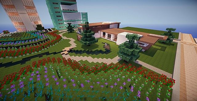 Gordon House (Oregon Gardens, Silverton, OR) Minecraft Map