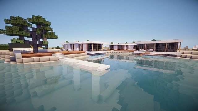 "ShoreSide" [Minimal House] -Keralis Showcase Minecraft Map