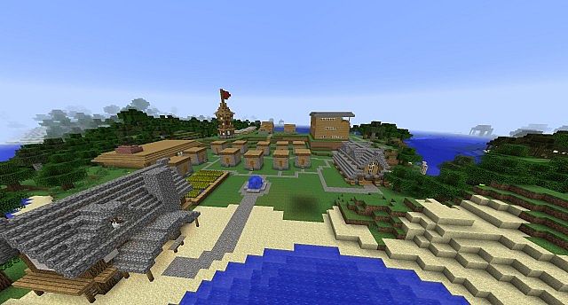 My Town Minecraft Map