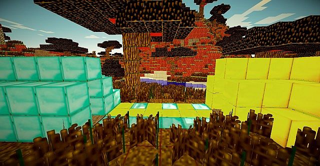 Gold VS Diamond PvP Minecraft Map