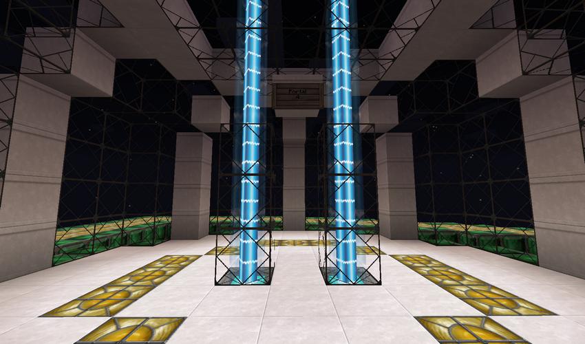 Space outpost: Emerald Minecraft Map