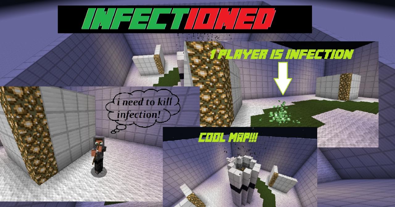 Infectioned Mini-Game [snapshot 13w11b] Bugs fixed!v2.2 Minecraft Map