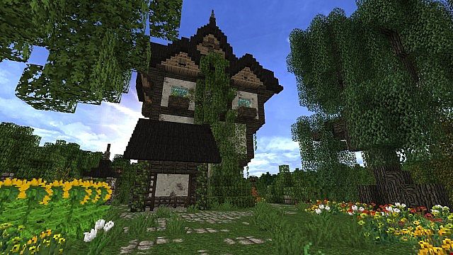 [MedievalHouse]- Riverside Home Minecraft Map