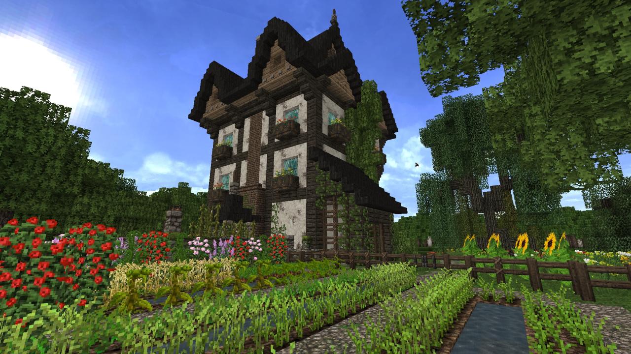 [MedievalHouse]- Riverside Home Minecraft Map