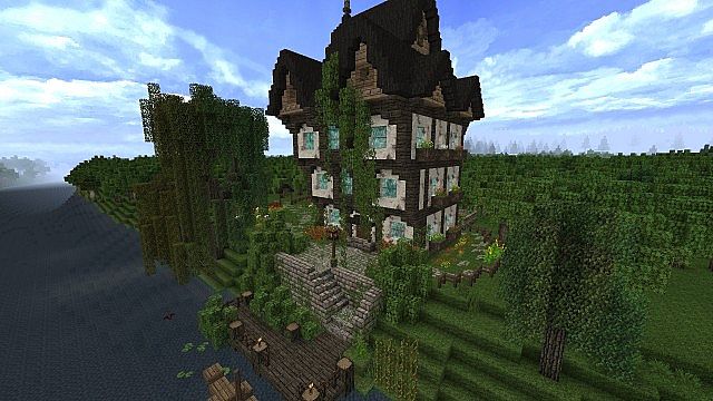 [MedievalHouse]- Riverside Home Minecraft Map