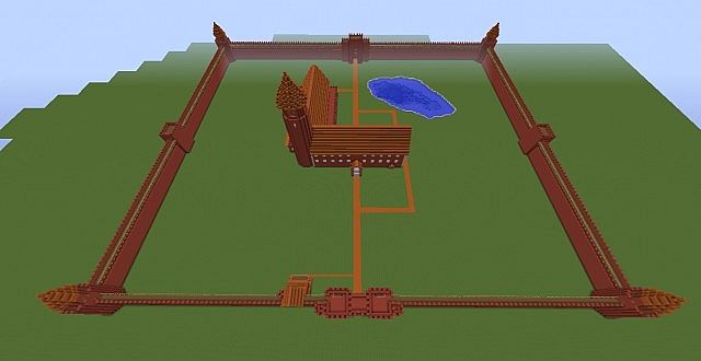 Redwall Abbey (TV version) Minecraft Map