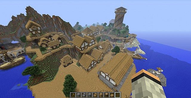 Coastal Port of the Sea Minecraft Map