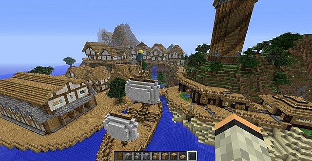 Coastal Port of the Sea Minecraft Map