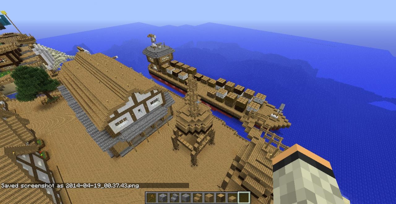 Coastal Port of the Sea Minecraft Map