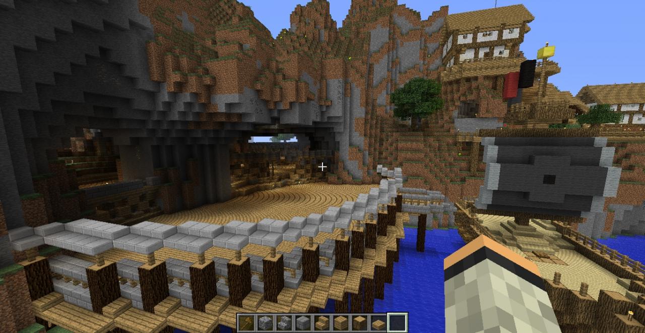 Coastal Port of the Sea Minecraft Map