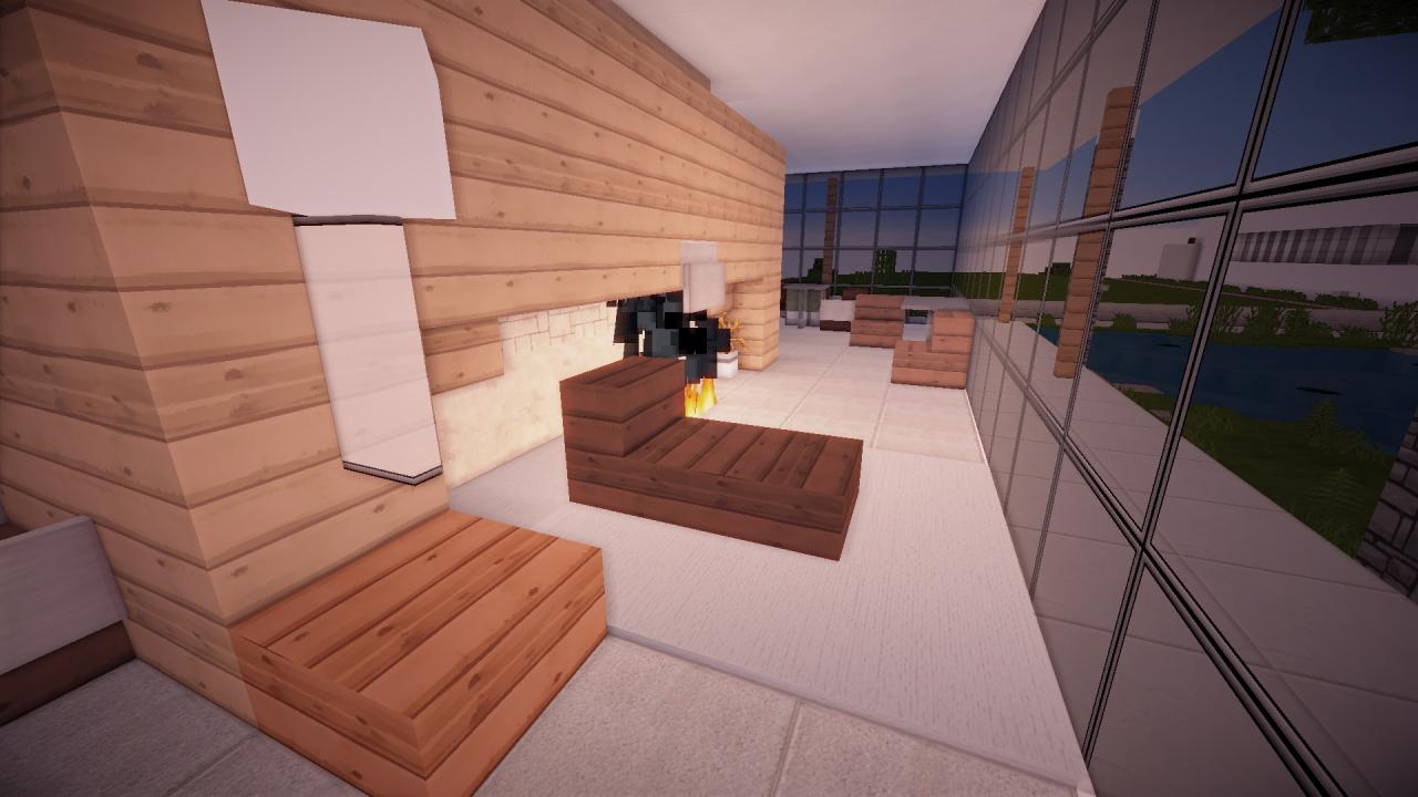 "FarnsWorth House" Minecraft Map