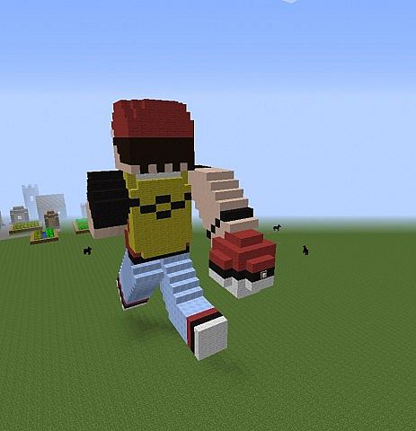 Pokemon Trainer RED Minecraft Map