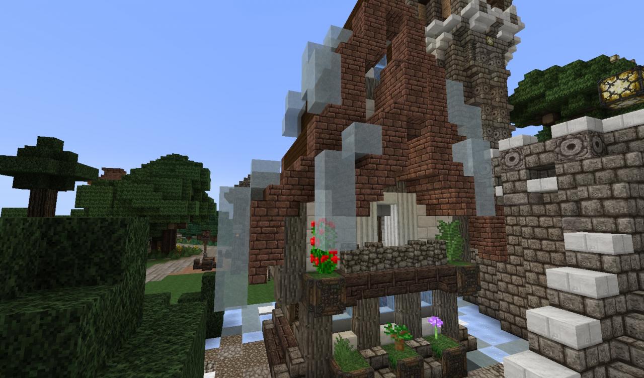 StoryCraft Spawn City Minecraft Map