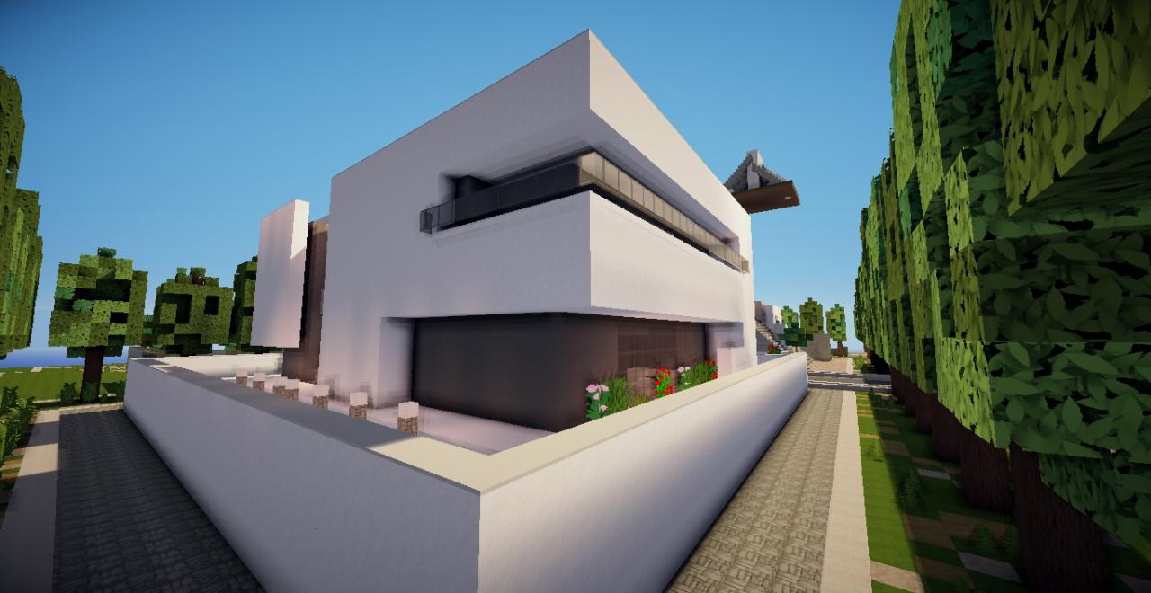 Contemporary Minimalist House | By: Jony_k Minecraft Map