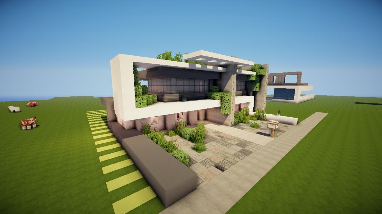 Small Modern House Minecraft Map