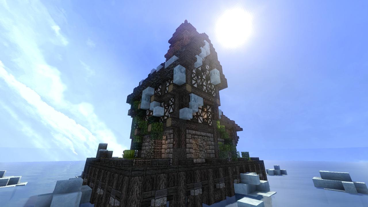 Miniature Lake-Town Minecraft Map