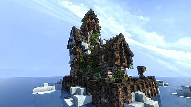 Miniature Lake-Town Minecraft Map