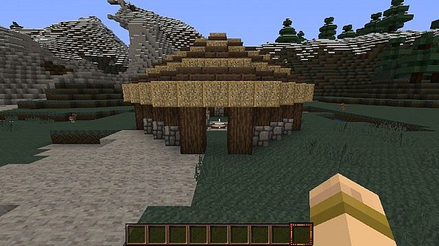 Barbarian Village Minecraft Map
