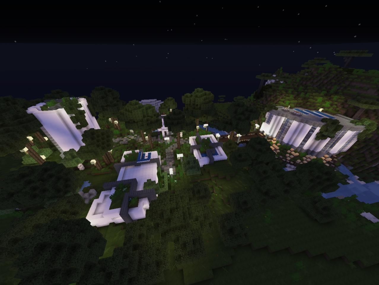 Modern Town Minecraft Map