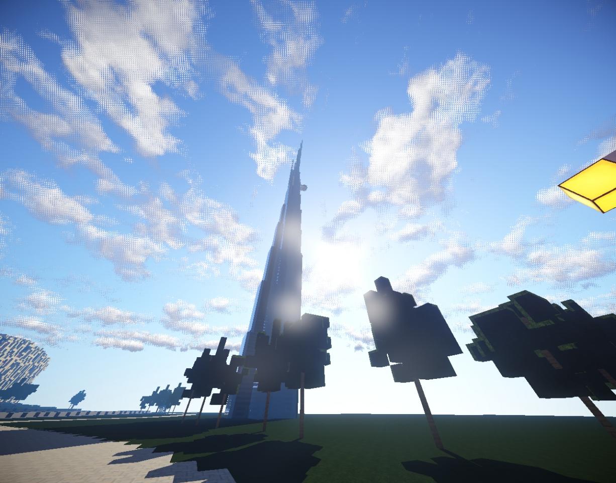 skyscraper of the future Minecraft Map