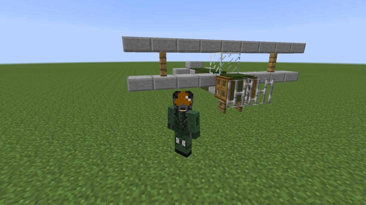 Old Military Plane Minecraft Map