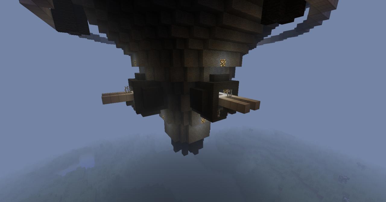 Floating Fortress [Small] Minecraft Map
