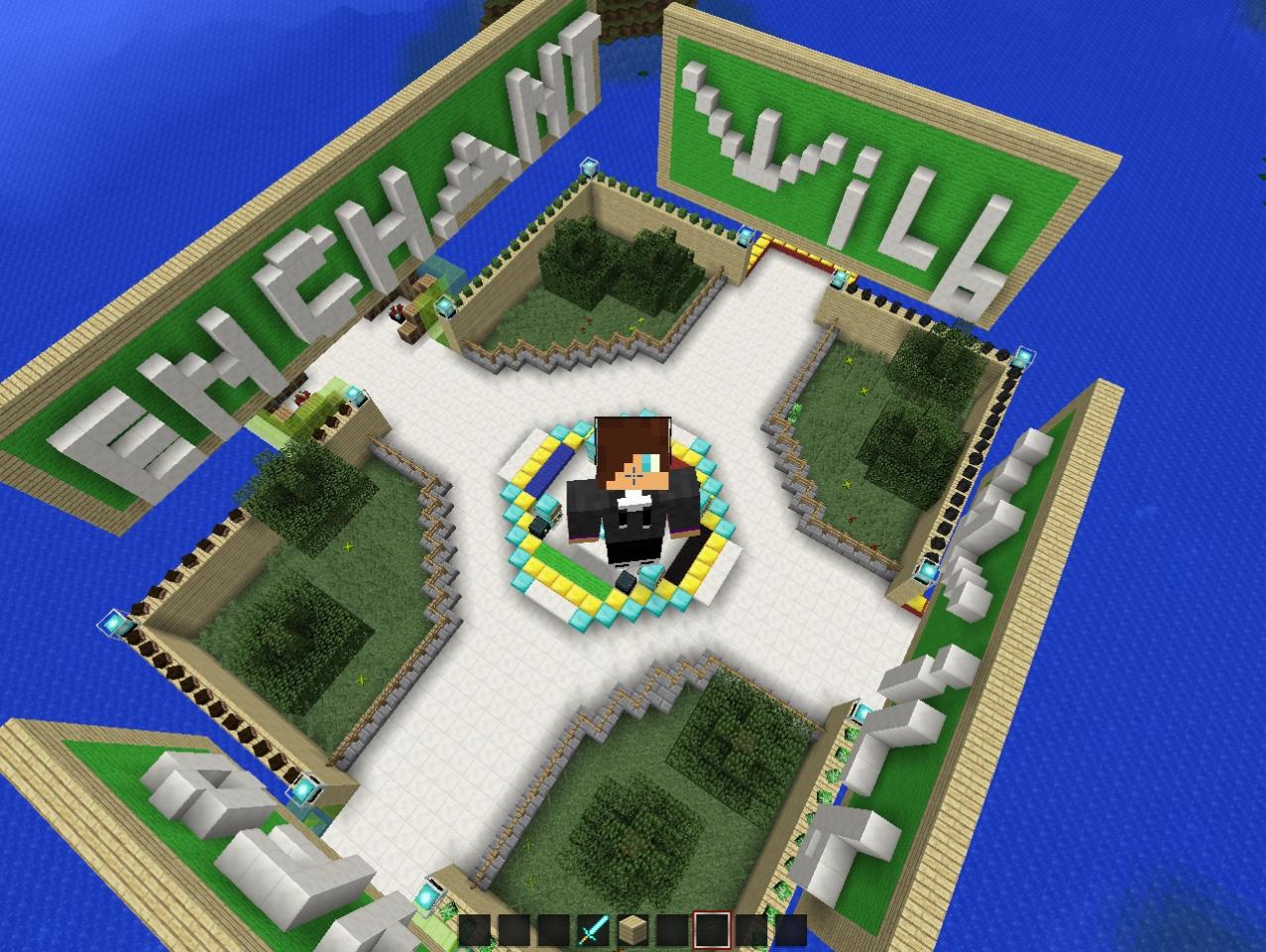 Minecraft Spawn map by David Wolf Minecraft Map