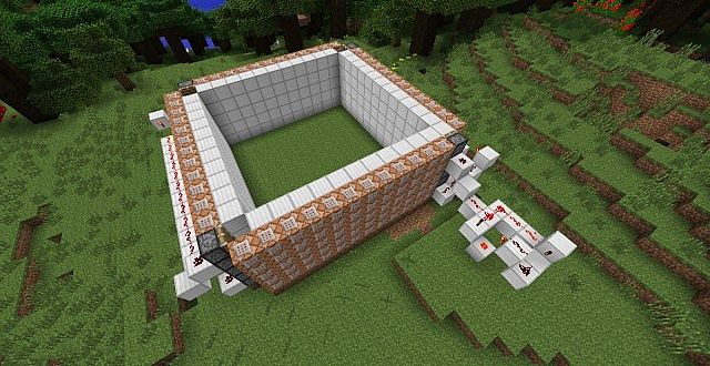 Programmable Piston Hard Drive Minecraft Map