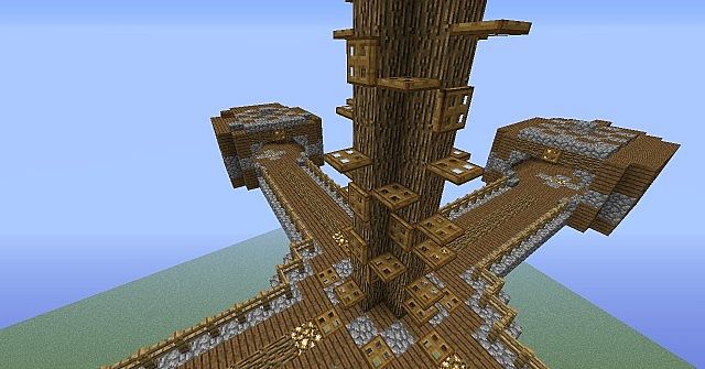 Trap Door Tower NEW Minigame Minecraft Map