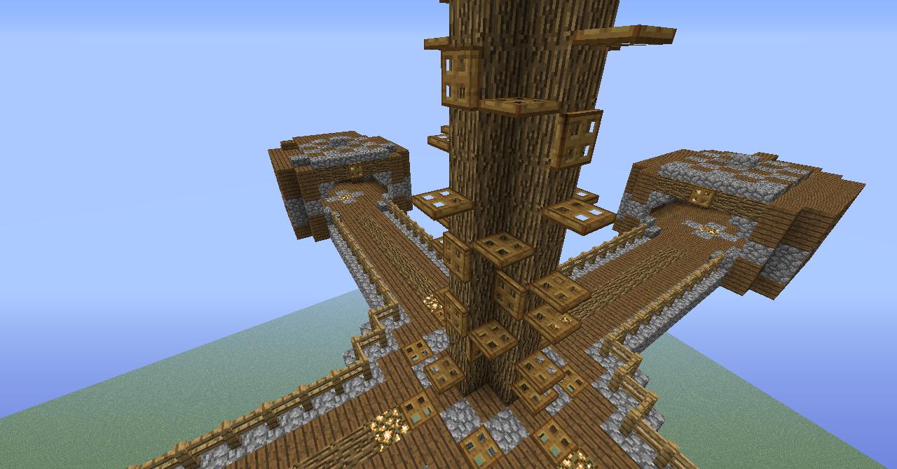 Trap Door Tower NEW Minigame Minecraft Map