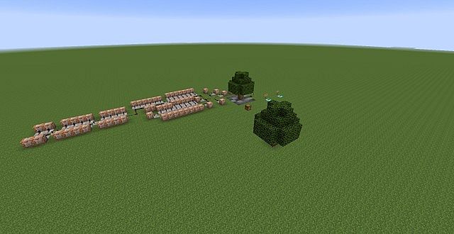 Falling Tree (Vanilla Minecraft) Minecraft Map