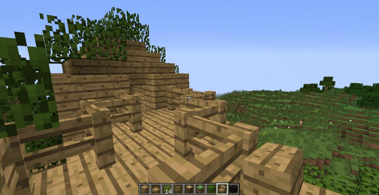 Huge Tree House Minecraft Map