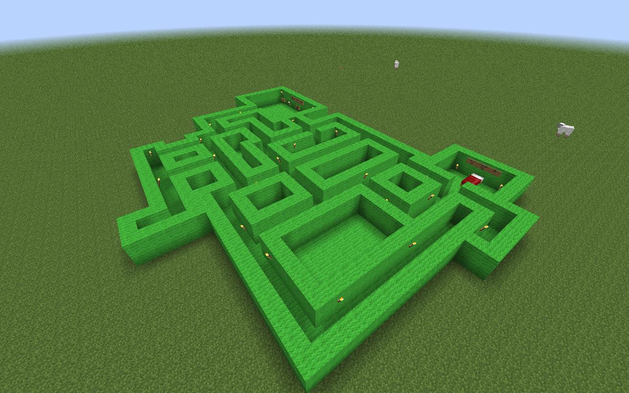 Maze game Minecraft Map